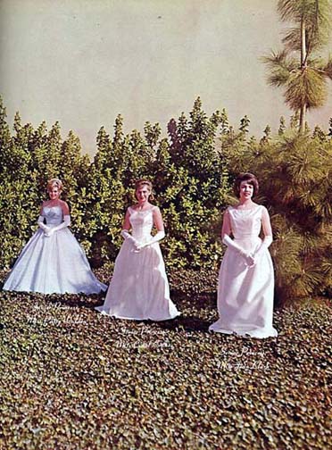 Crawford High School 1964 Homecoming Court: Her Majesty, Jan Raborn ...